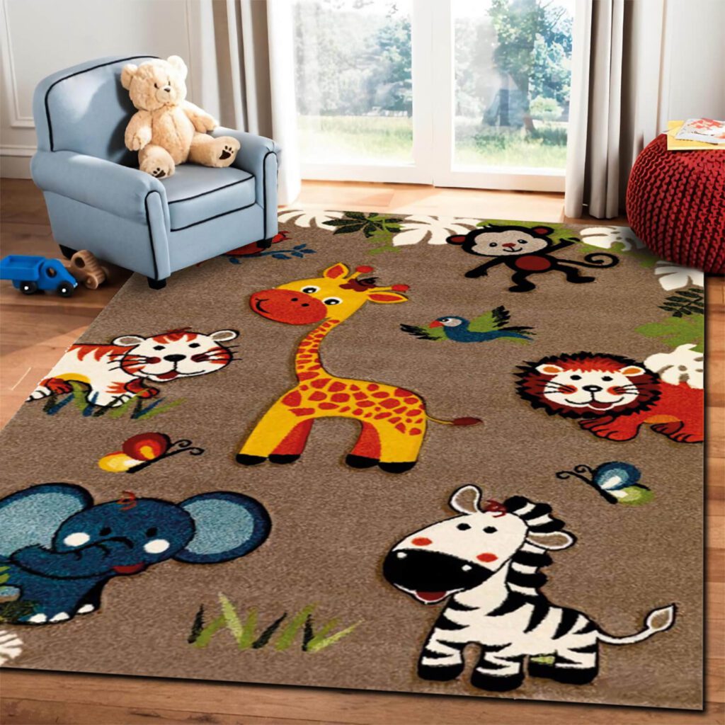 Alege covor copii de calitate pentru confortul celor mici